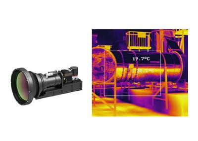 Cina Telecamera per imaging ottico di gas con obiettivo MWIR da 23 mm per la visualizzazione di perdite di gas in vendita