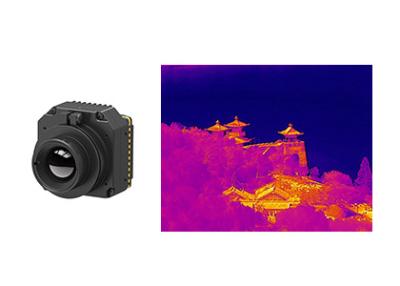 OEM LWIR Thermal Camera core Uncooled 400x300 17μM With Industrial Thermography