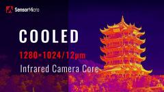 Cooled Mega Pixel 1280×1024/12µm Infrared Camera Core