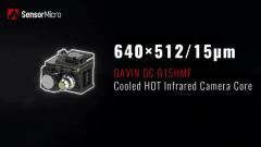 Cooled HOT 640×512/12µm Infrared Camera Core with High Operation Temperature up to 150K