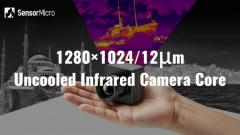 Megal Pixel Uncooled 1280x1024/12μm Infrared Camera Core by SensorMicro