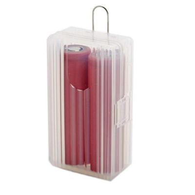 China 2 Cell 18650 /4 Cell RCR123 Battery Case/Holder 70mm for sale