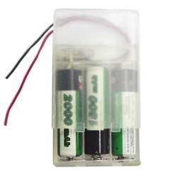 China 3pcs AA Battery adaptor as power bank for sale