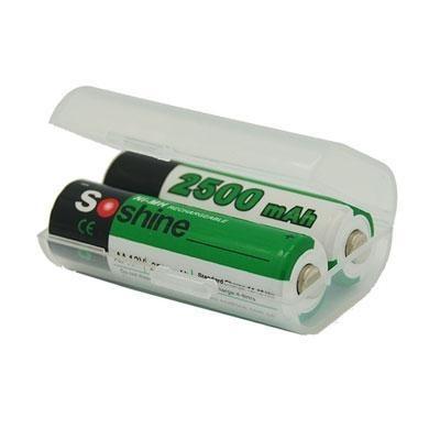 China AA Battery case For 1/2 pcs AA Battery for sale