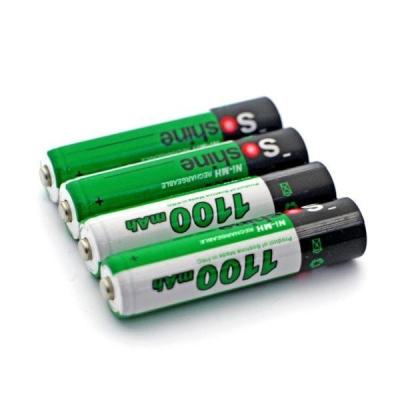 China Ni-MH Rechargeable AAA/Micro 1100mAh 4pks for sale