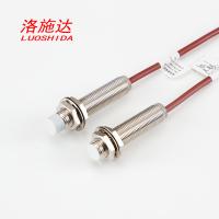 China DC 3 Wire M12 Inductive High Temperature Proximity Sensor With Cable Type 150C for sale