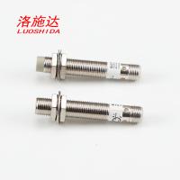 China 3 Wire Inductive Sensor M12 24VDC Brass Cylindrical With M12 Plug Type for sale