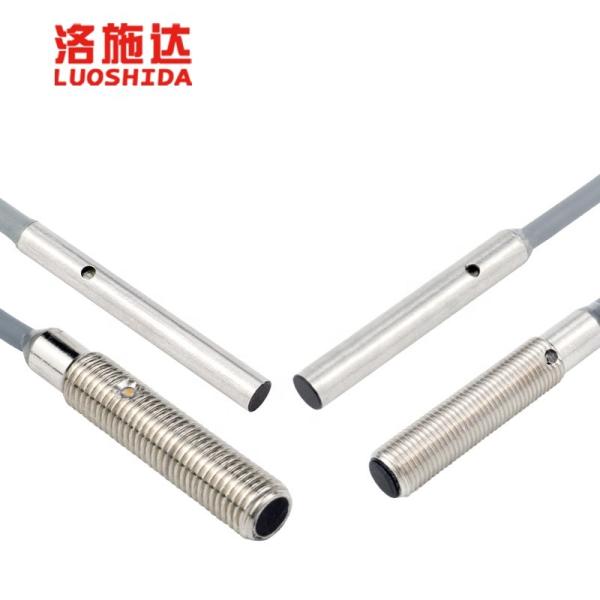 Alojamento M3/M4/M5/M6 de aço inoxidável indutivo do sensor de proximidade do tamanho pequeno