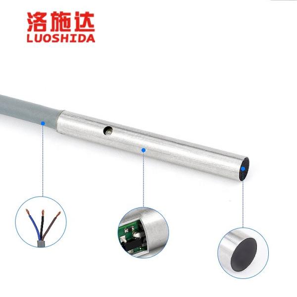Alojamento M3/M4/M5/M6 de aço inoxidável indutivo do sensor de proximidade do tamanho pequeno