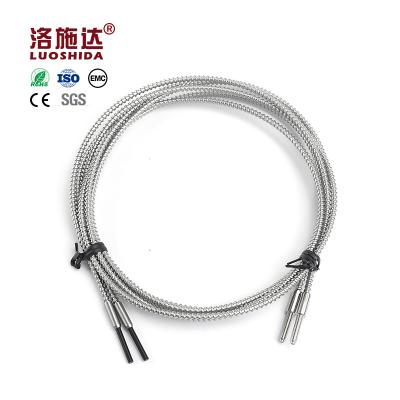 China M3 M4 M6 High Quality Beam Optical Fiber Sensor Screw Mounting High Temperature Resistance 350C Object Detection for sale