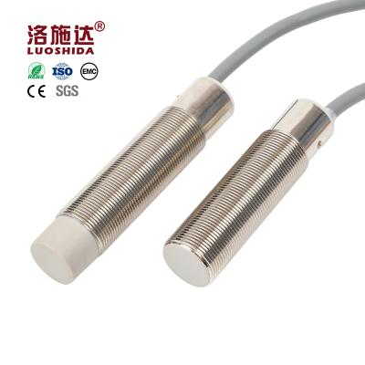 China DC 2-Wire Shielded Inductive Proximity Sensor 10-30V 5/8mm NO NC IP67 CE LED Indicator 100Hz Metal Detect for sale