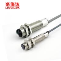 China M12 M18 Threaded Diffuse Photoelectric Sensor, Adjustable Detection Distance for Object Presence Detection for sale