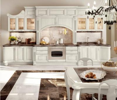 China Witte Antieke Roman Column Glass Solid Wood-Gootsteen 22mm van de Keukenkastensteen Witte MDF Te koop