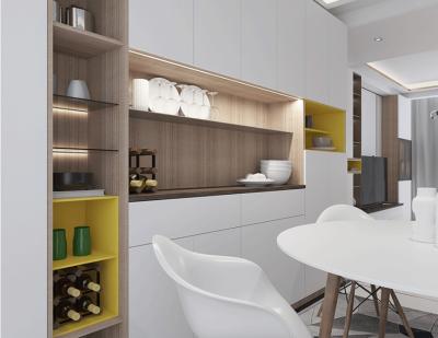 Cina Con l'armadietto di esposizione del salone dell'unità della dispensa del Governo della luce del LED in vendita