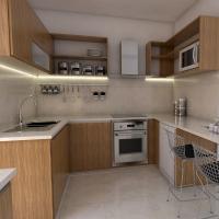 China 2M Modern Modular Kitchen Cabinets for sale