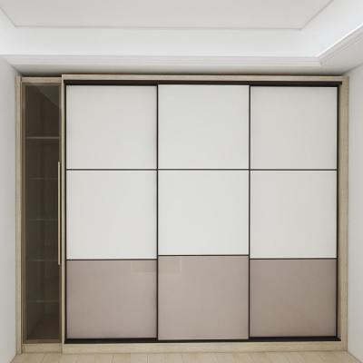 Cina Gabinetti del guardaroba della camera da letto dell'hardware 2500mm di DTC che fanno scorrere il guardaroba dello specchio con i cassetti in vendita