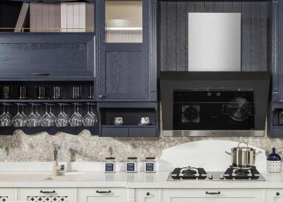 Cina OEM moderno dell'agitatore del Governo della dispensa degli armadi da cucina di HPDL 3M Wood Modern Modular in vendita