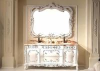 China 1660 X 1250mm Solid Wood Bathroom Vanity for sale