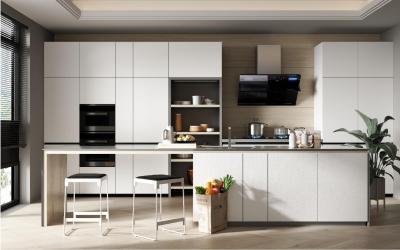 Cina Truciolato dei Governi H900mm 18mm di Shaker Style Solid Wood Kitchen in vendita