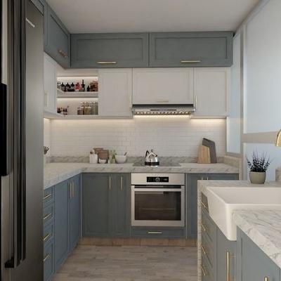 Cina La L modella il grado francese dell'armadio da cucina di stile E1 con il cassetto 18mm in vendita