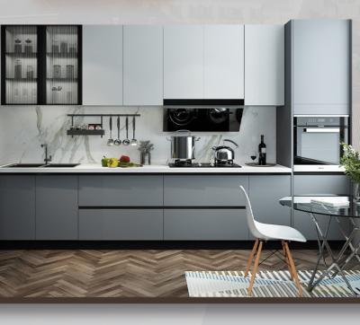 Cina U modella l'armadio da cucina stile americano dell'isola con l'organizzatore del cassetto in vendita