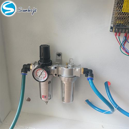 Machine close-up view