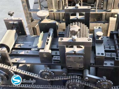 China 60 Keer/Min Radiator Fin Forming Machine 58mm Getande Hoogte Te koop