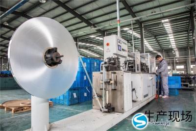 China Aleta modificada para requisitos particulares del radiador de la echada de 6.5-10 tubos que forma la máquina con 2.2KW exactitud del motor ±0.1mm for sale