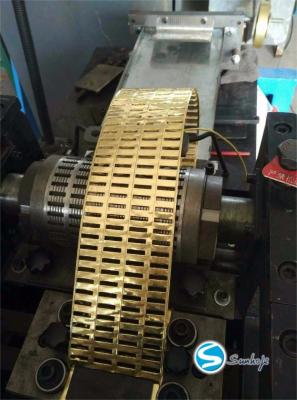 China 2.2KW Motor 8mm Hoogte Radiator Fin Forming Machine Voor Louver Fin Type Te koop