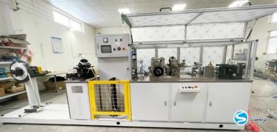 Cina 1.5-2mm Tubo ±0.1mm Precisione PLC controllato di alluminio Radiatore Fin Machine in vendita