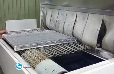 China Fast Heating Nitrogen Protection Aluminum Brazing Furnace With 2-3min Heating Time And High Purity for sale