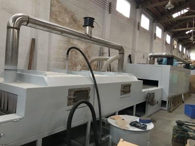 China 316L Stainless Steel Braided Continuous Tunnel Type Natural Gas Brazing Oven with 2-3min Heating Time and Production for sale