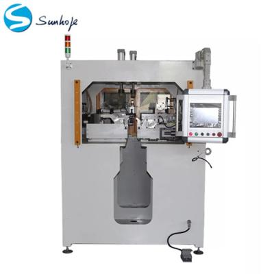 China Fully Automatic Servo Controlled Radiator Crimping Machine for sale