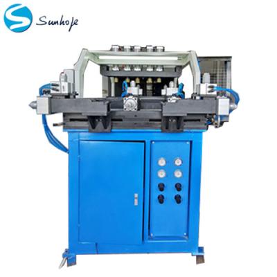 China Fully Automatic Aluminum Clinching Four Sided Radiator Machine for sale