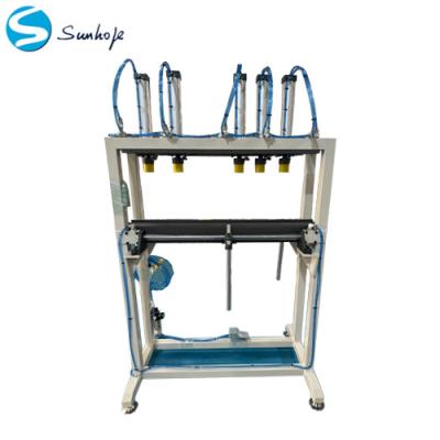 China Manual Tank Header Press Machine Flexible Operation Wide Application for sale