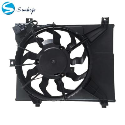 China PA66 Square Shape Car Radiator Fan for sale
