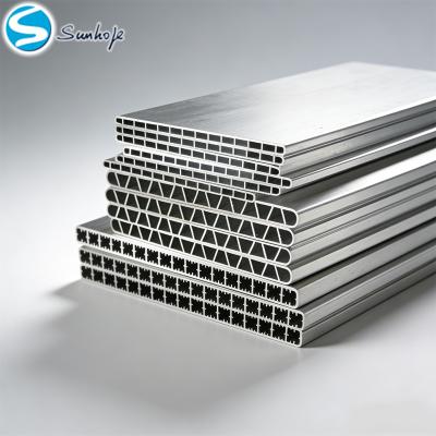 China Lightweight High Efficiency Aluminum Microchannel Multi Port Flat Tube for sale