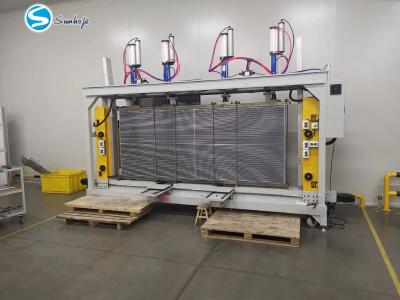 China Core assembly equipment for plate and bar heat exchangers,intercoolers,Bar plate core builder machine,Plate-Fin Core Assembly Machine for sale