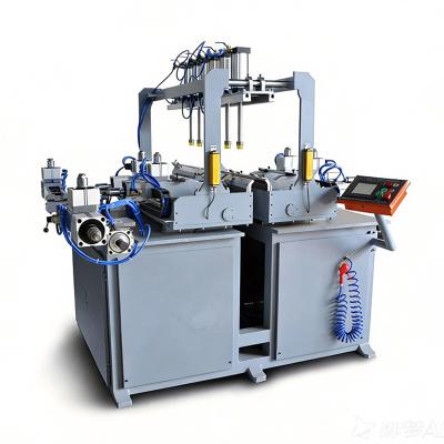 China Customized 220V Hydraulic Radiator Condenser Clinching Machine with PLC Servo Control for sale