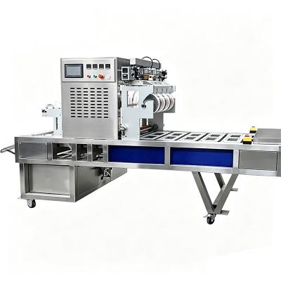 China PLC Controlled 3000 Pcs/h Industrial Vacuum Packaging Machine | Automatic Inline Sealing Equipment for sale