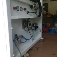 China Servo Pneumatic 200 Models Radiator Making Machine With Workingstation for sale