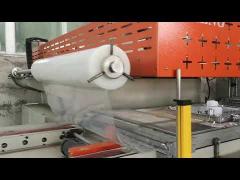 50Hz brachte Hitze-Tischplatte-industrielle vakuumverpackende Maschine voran