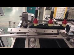 4 kanten Plastic Tank die tot Machine maken 150mm Breedtehoofd volledig het Vastklinken plateren