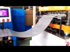 12×20mm Dimension Dent Aluminum Fin Machine con regolazione senza gradini di frequenza