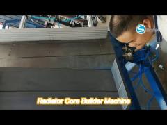 Eficiencia Aproximadamente 4-5 minutos Un núcleo de rendimiento estable de aluminio radiador de núcleo máquina de ensamblaje para la producción rápida