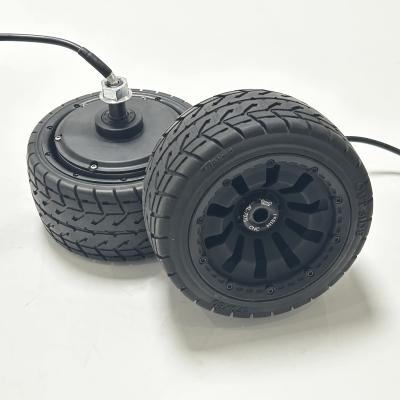 China 24VDC HUB Motor ZM2515A01 With High Precise Encoder for 4-drive Electric Vehicle. for sale