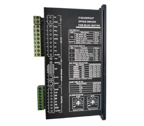 PI 2 Quadrant 720W Closed Loop Control Of Brushless Dc Motor With Hall Sensors
