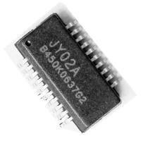 China JY02A 3-Phase Sensorless BLDC Motor Driver IC 4.5V-5.5V with Starting Torque Regulation and SPWM Drive for sale
