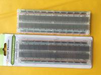China 830 Point  Full Size Transparent Breadboard for prototyping to Develop DIY Solderless Test Board for sale