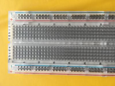 China 830 Punthoogtepunt - rangschik Transparante Broodplank voor prototyping om de Testraad van DIY te ontwikkelen Solderless Te koop